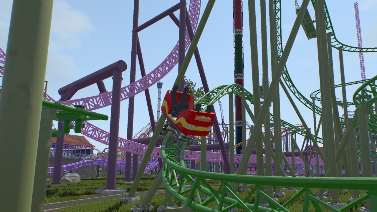 Gerstlauer Spinning Coaster - NoLimits 2 Every Coaster Park - YouTube
