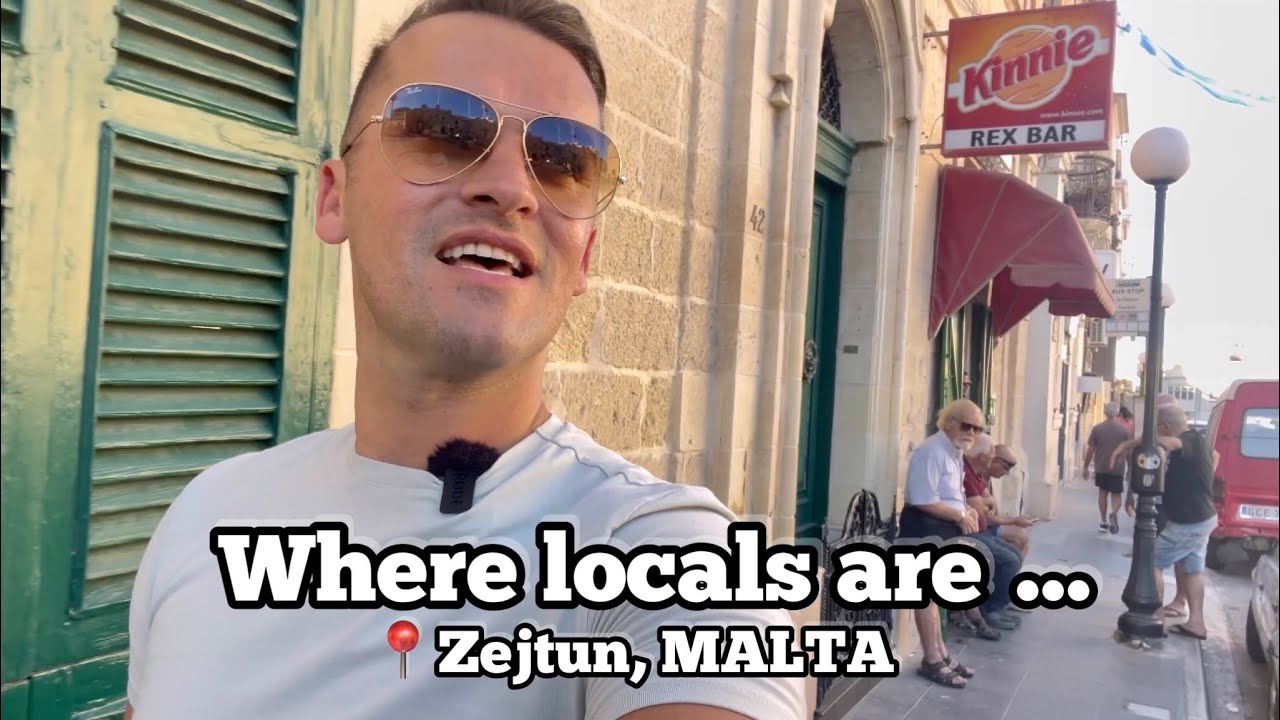 In This City in Malta i found only local people - YouTube