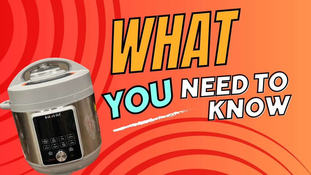Don’t be scared…how to set up your Instant Pot for the first time ...