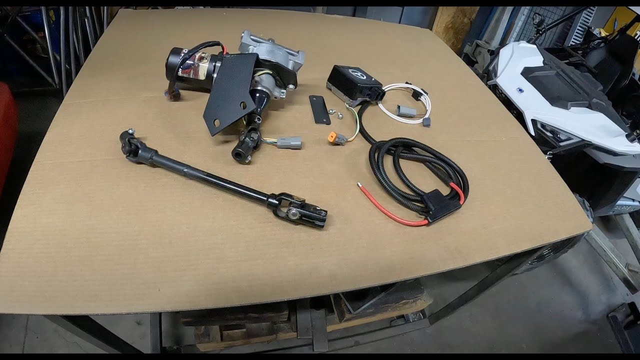RZR 200 - Electric steering kit install - YouTube