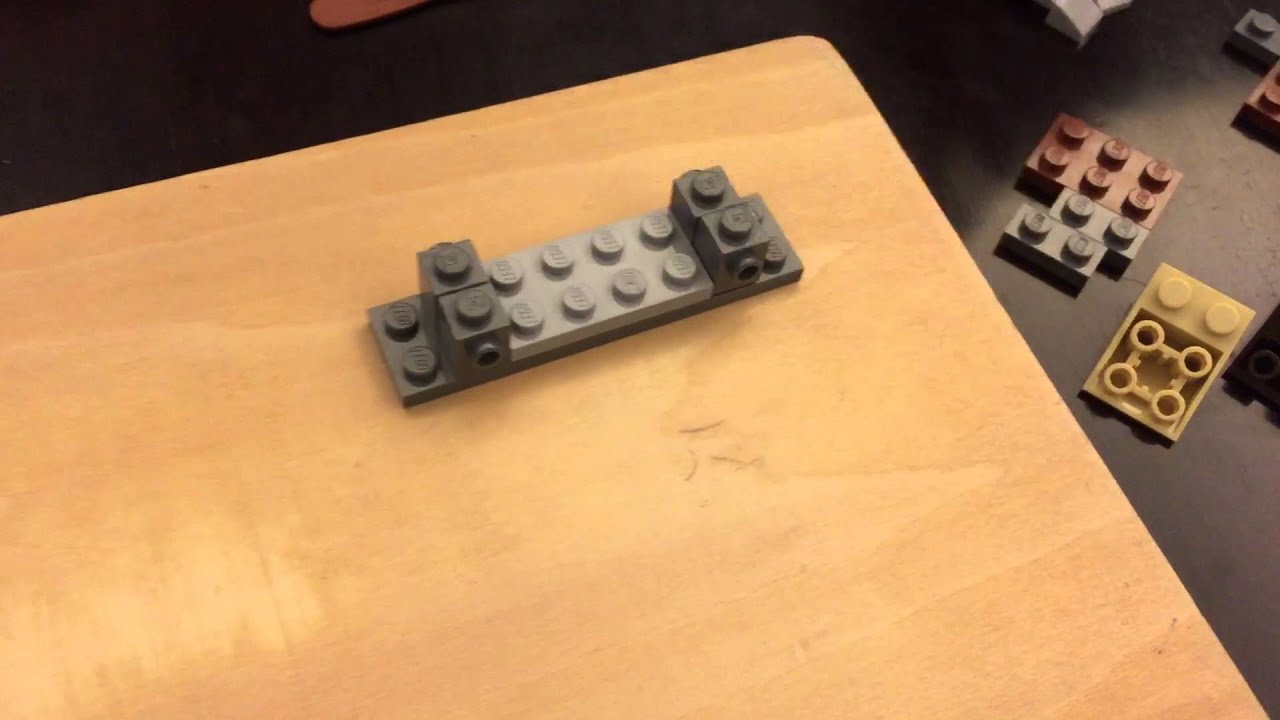 How to make a basic Lego canoe - YouTube