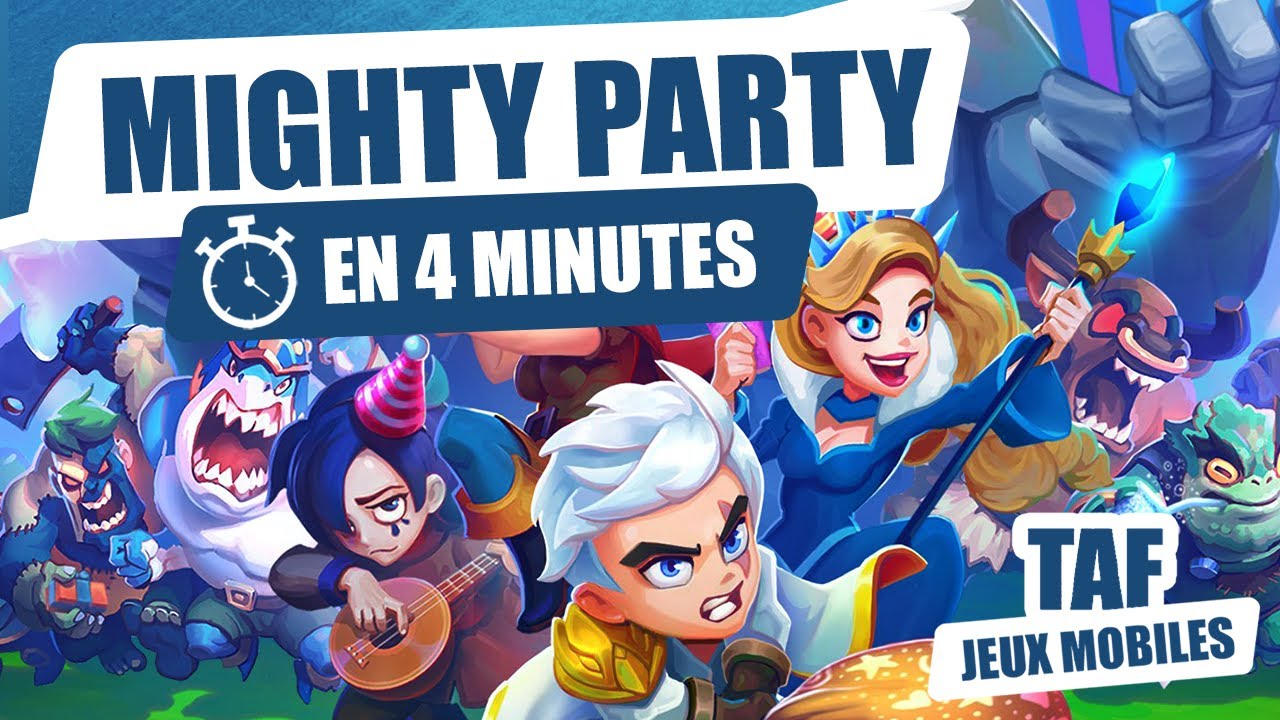 MIGHTY PARTY : Stratégie et Tactique (Gratuit, Android et iOS) - YouTube