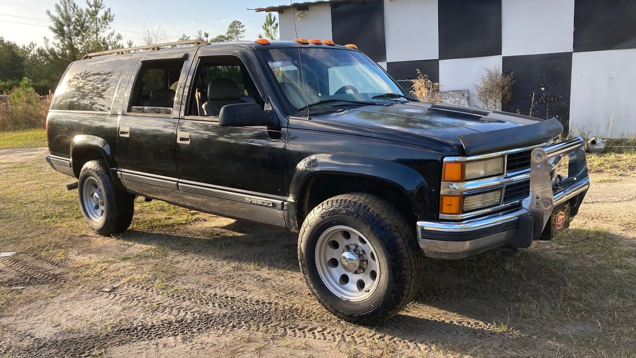 This thing goes anywhere! OBS Diesel Suburban - YouTube