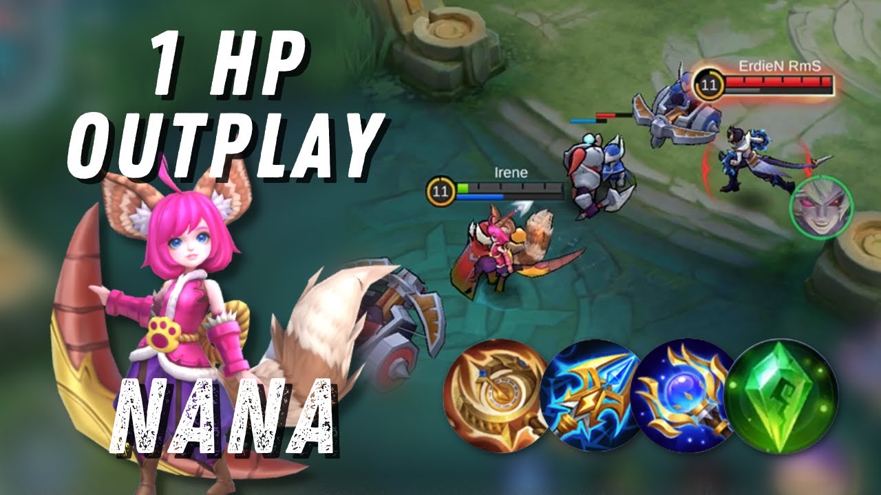 NANA MOBILE LEGENDS GAMEPLAY | BUILD ITEM NANA 2023 | NANA DAMAGE BUILD ...