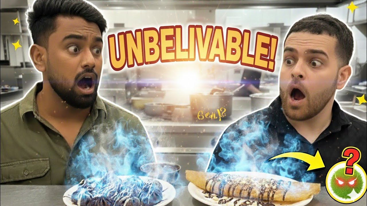 Chocolate DOSA🍫?! We Tried weird Chocolate Foods - YouTube