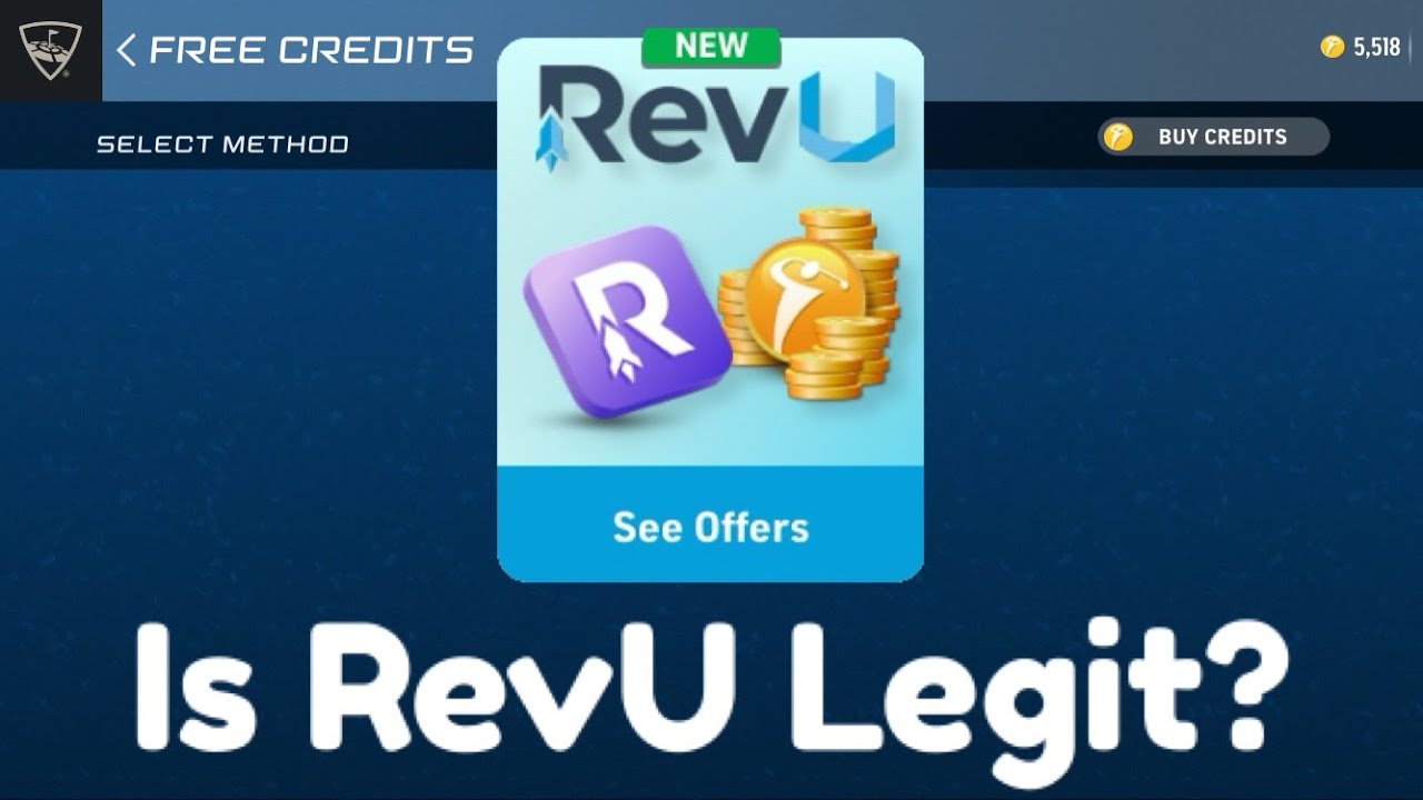 5,000 Credits from One Offer?!?! WGT RevU Earn Free Credits - YouTube