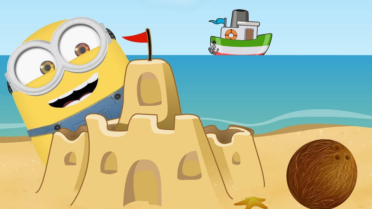 Adventure with coconut | Funny Cartoons For Children | Mini Cartoon ...