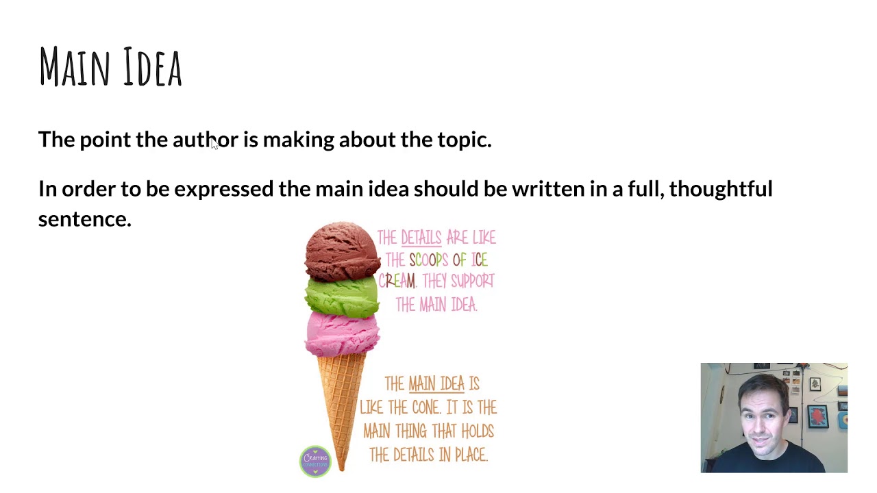 Focus: Finding the Main Idea of a Paragraph - YouTube
