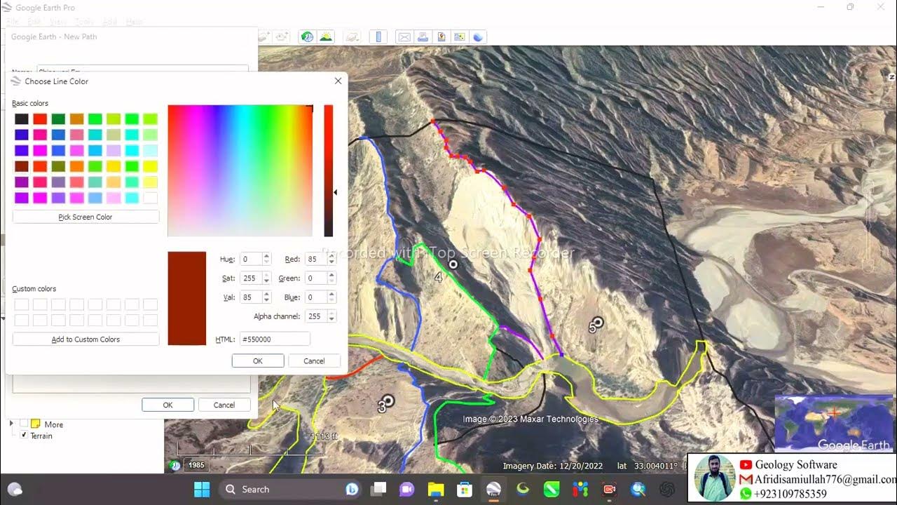 How to make complete Geological Map of an Area using Arc Map GIS (Part 3). - YouTube