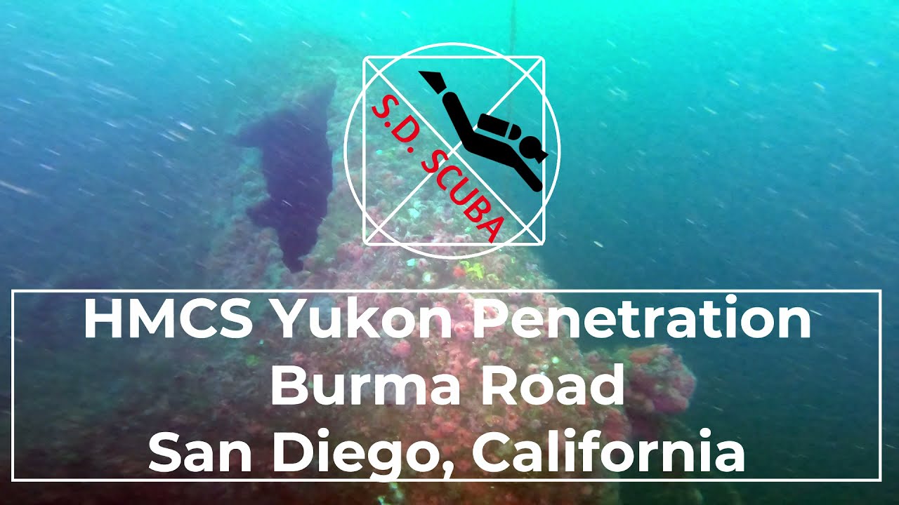 The HMCS Yukon Wreck | Deck 3 - Burma Road | San Diego | California ...