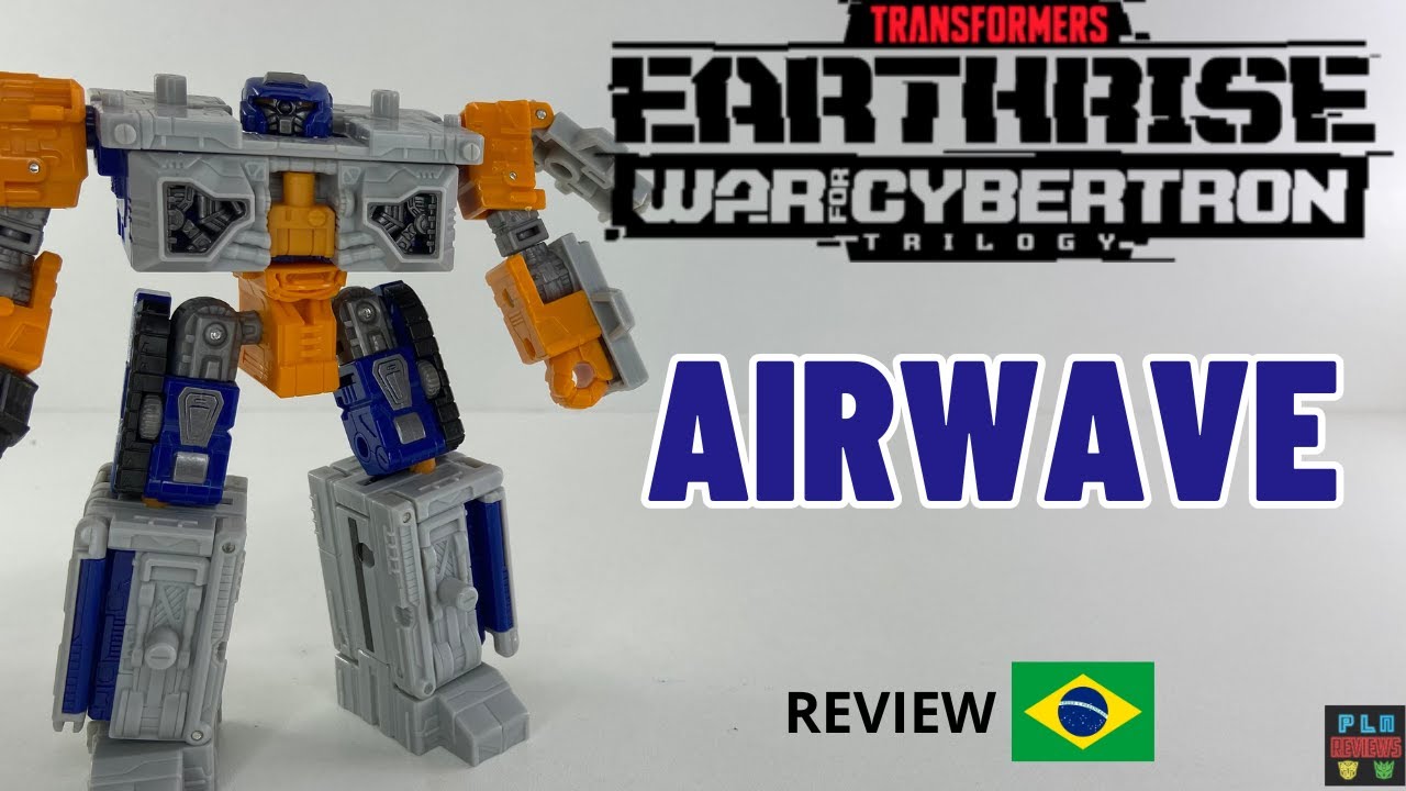 Transformers WFC Earthrise AIRWAVE Review PT-BR - YouTube