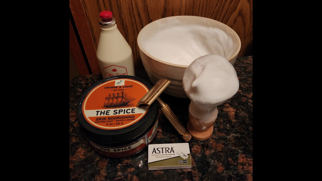 SOTD: Crowne & Crane The Spice Soap / Star Razor / Astra Blades / Old ...