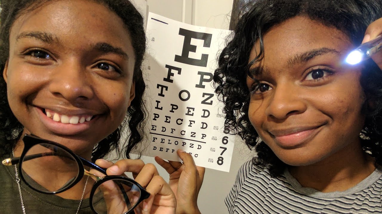 ASMR Optometrist Roleplay - twin ASMR - YouTube