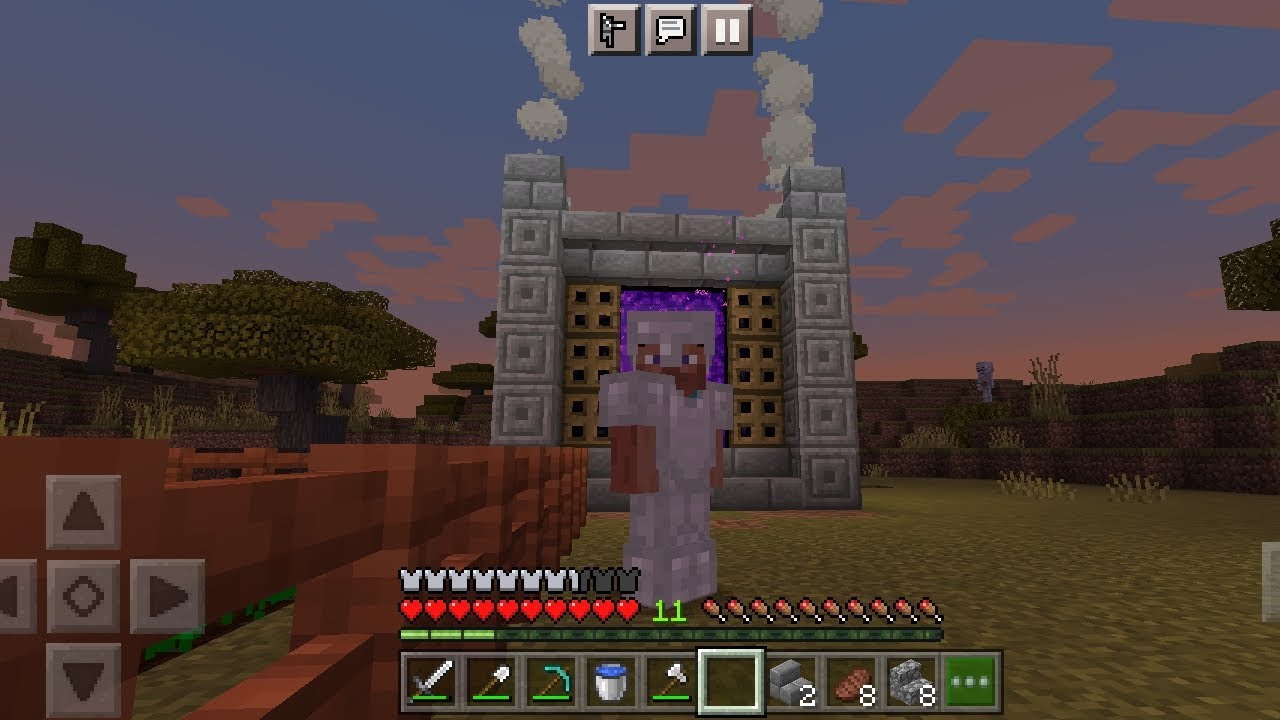 i am going to nethere portal in minecraft episode 9 - YouTube