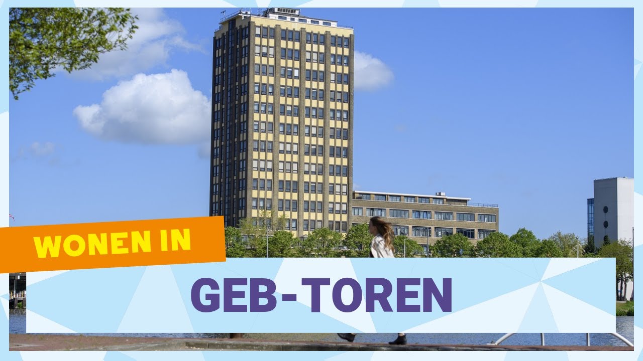 GEB-toren Rotterdam: wonen in een bijzonder gebouw aan het water - YouTube