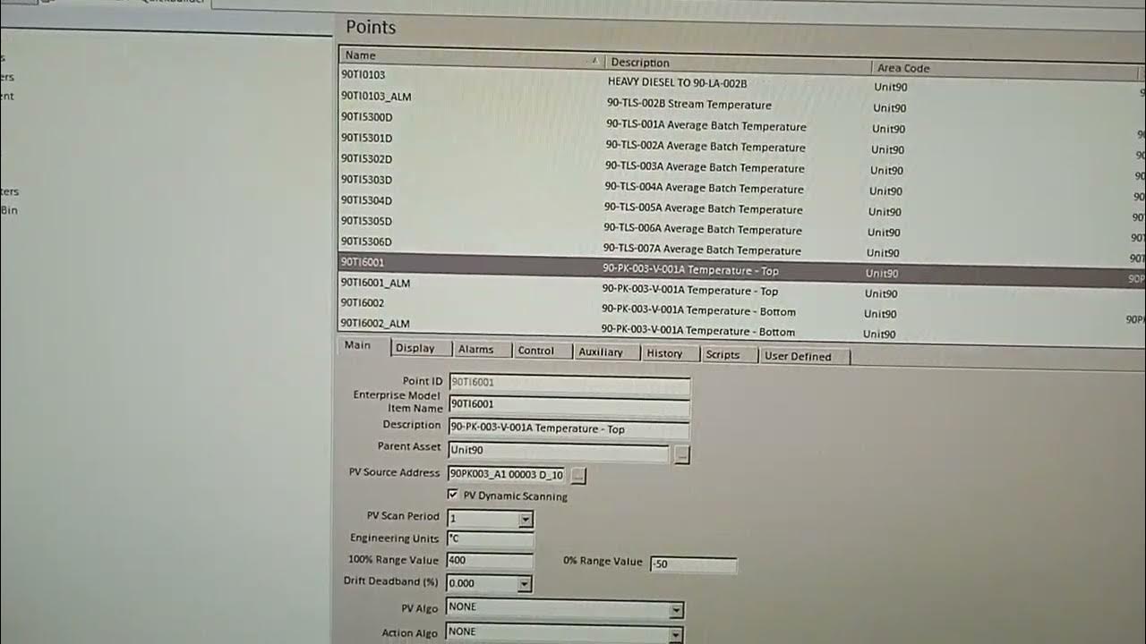 Honeywell System l Experion Pks l SCADA Third Party Instrument Range change and Associated ...