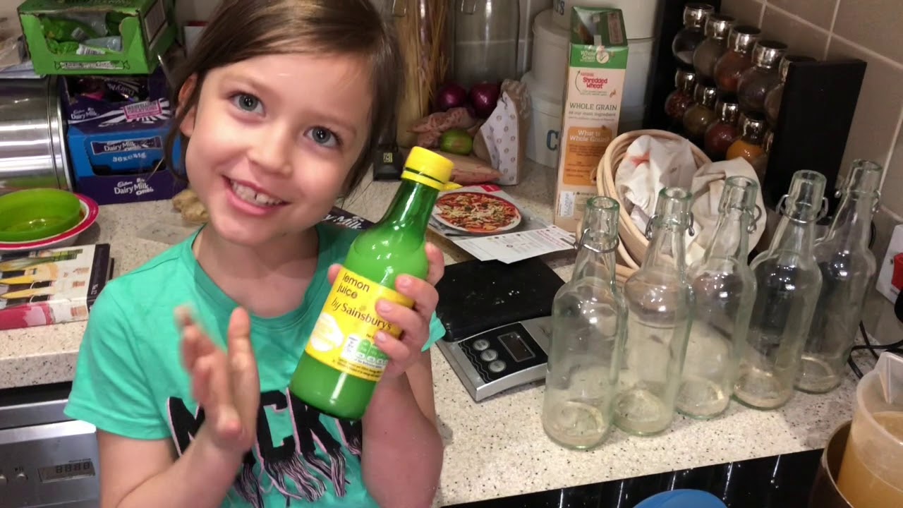 Let's Make Ginger beer with Annabelle - YouTube