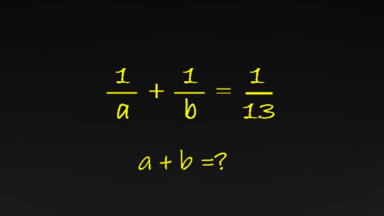 Canada┃ A Nice Algebra Problem ┃ Math Olympiad - YouTube