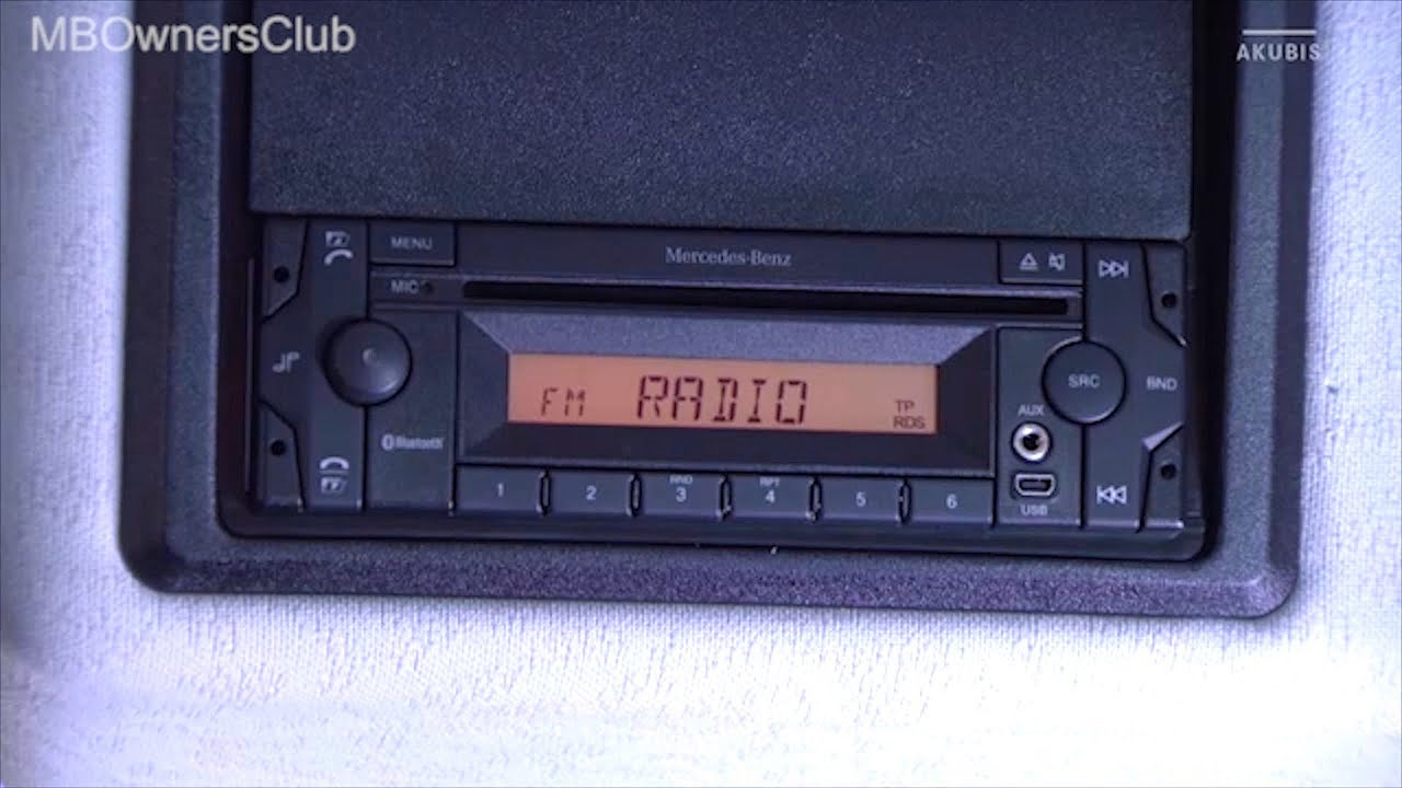 Unimog W405 - Come connettere il telefono cellulare all'autoradio ...