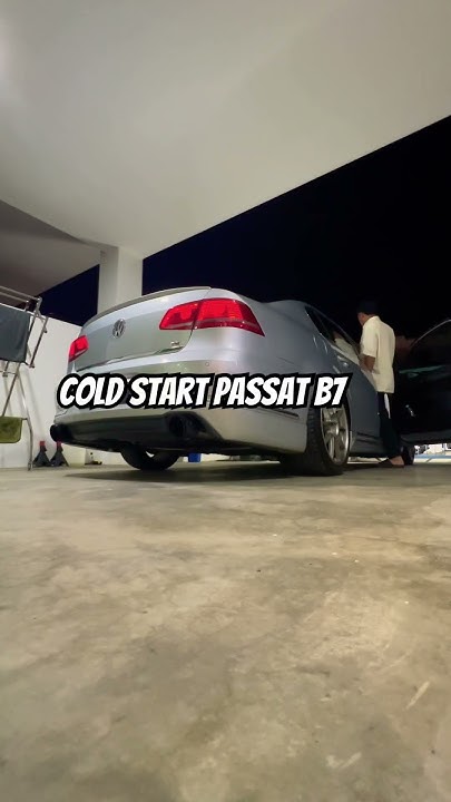 Cold start passat B7 #volkswagen #passatb7 - YouTube
