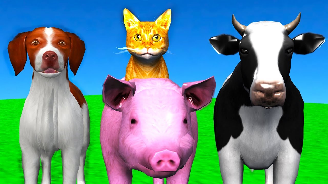 The Farmer in The Dell - Nursery Rhymes Songs for Children - YouTube