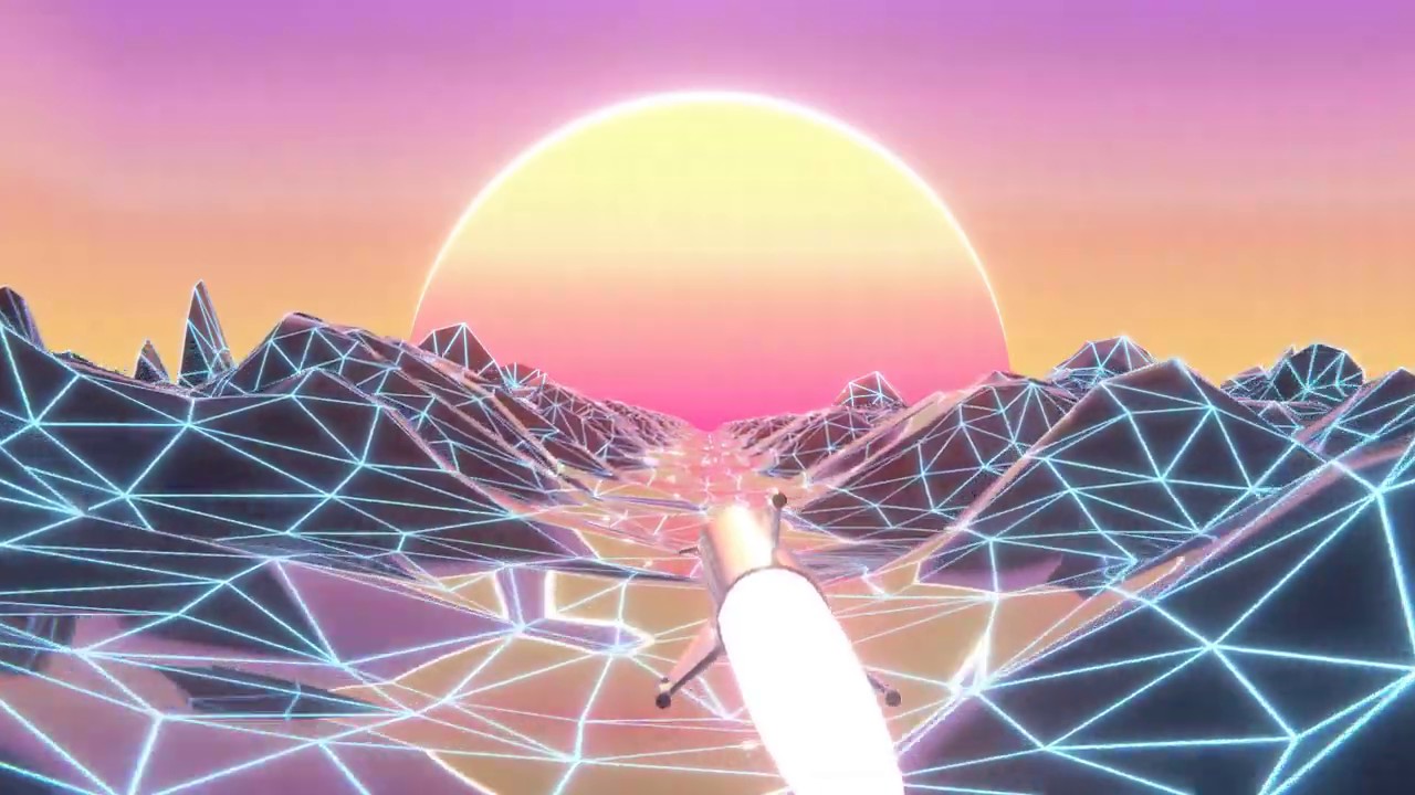 SpaceX Starship vaporwave loop - YouTube