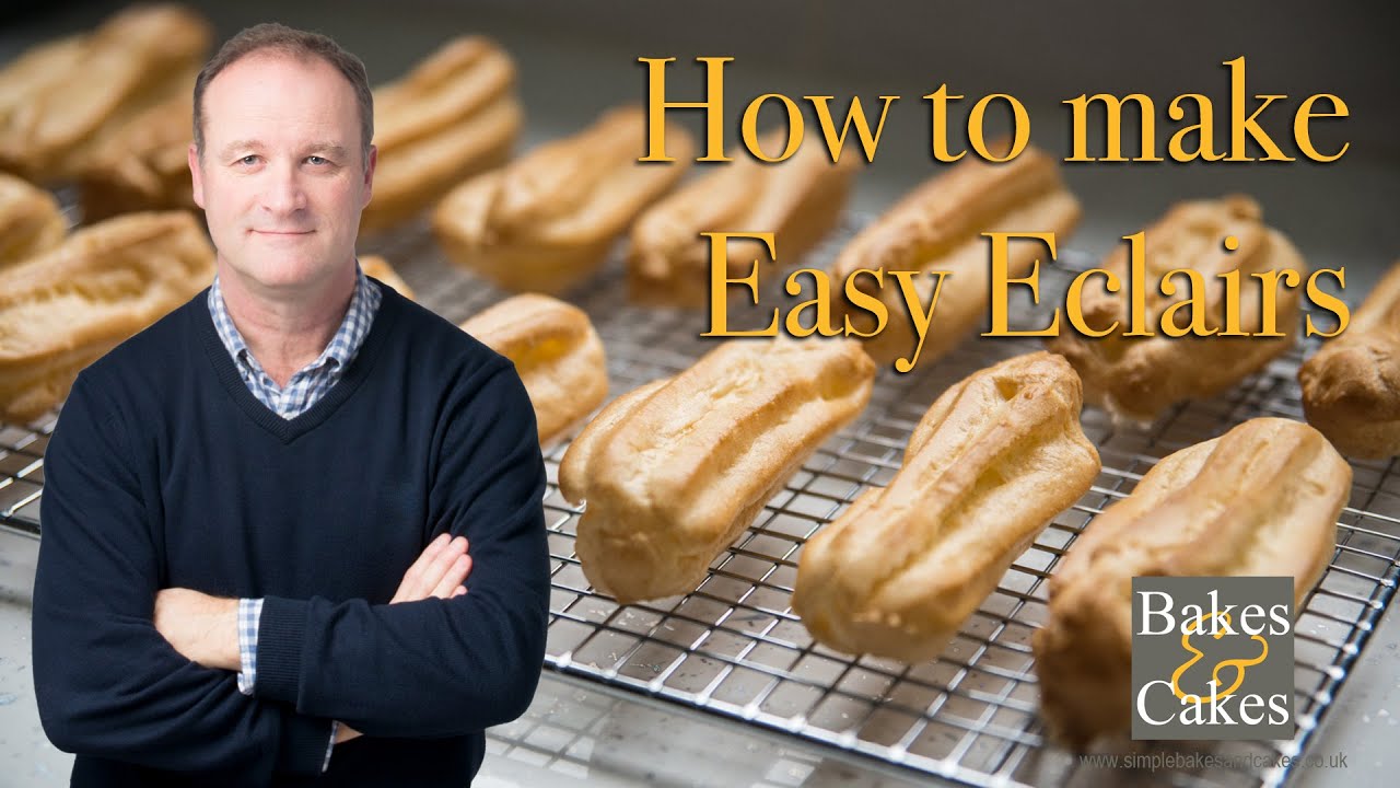How To Make Easy Eclairs - YouTube