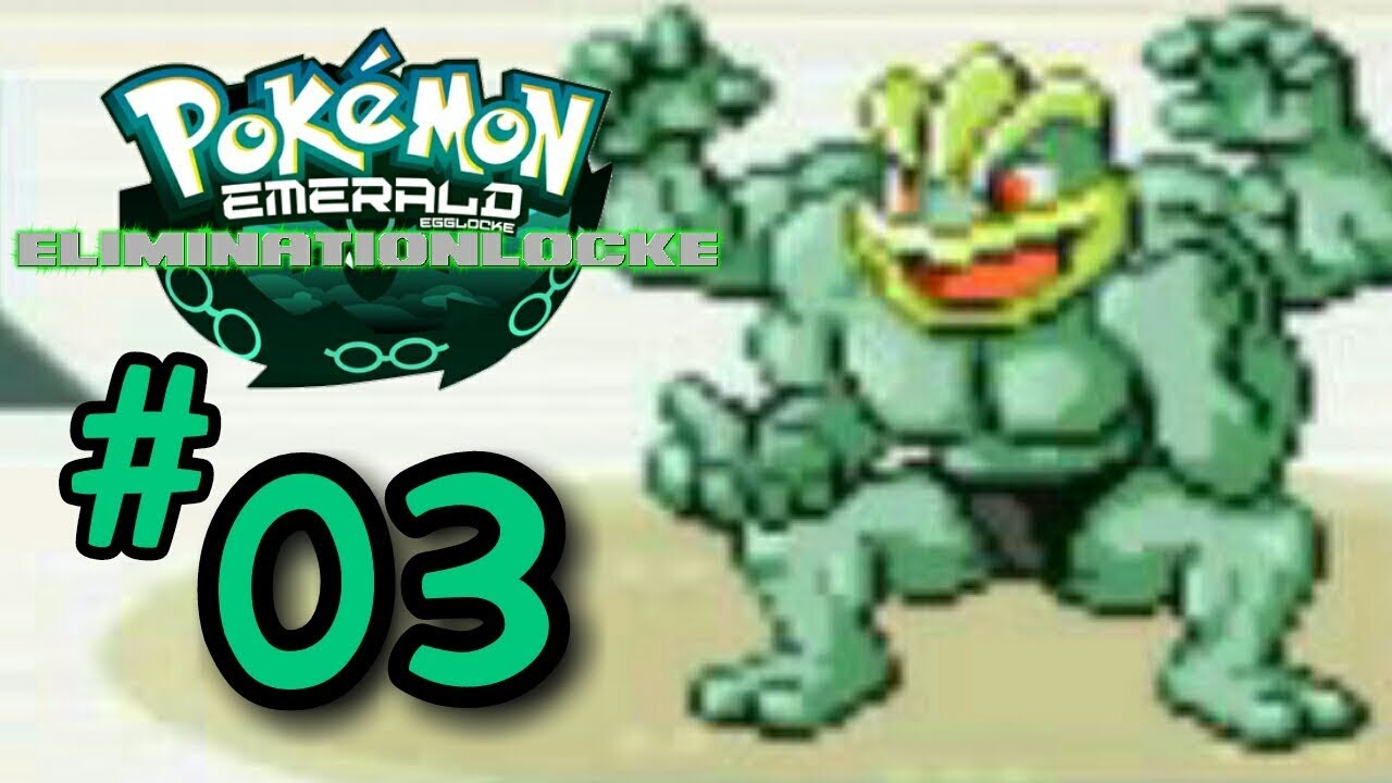 Pokemon: Emerald Elimintaionlocke Ep. 3 - BUFFED MACHAMP! - YouTube