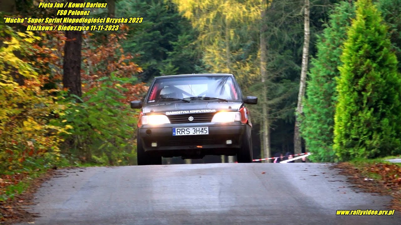 Pięta Jan / Kowal Dariusz - FSO Polonez - Mucha Super Sprint ...