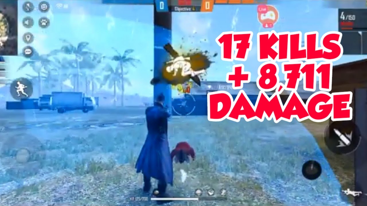 How to Achieve MVP in Clash Squad Free Fire | 17 Kills + 8,711 | Free ...