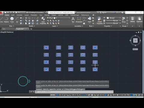 Mastering AutoCAD: Step-by-Step Guide to Array Command | Cadd Centre Ambernath - YouTube