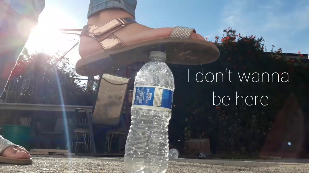 ASMR Foot Crushing 1st Video - YouTube