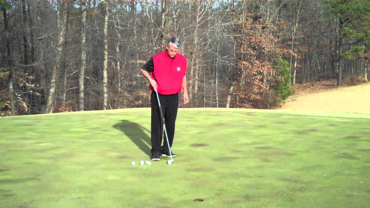 Side Saddle putting setup with the GP putter. - YouTube