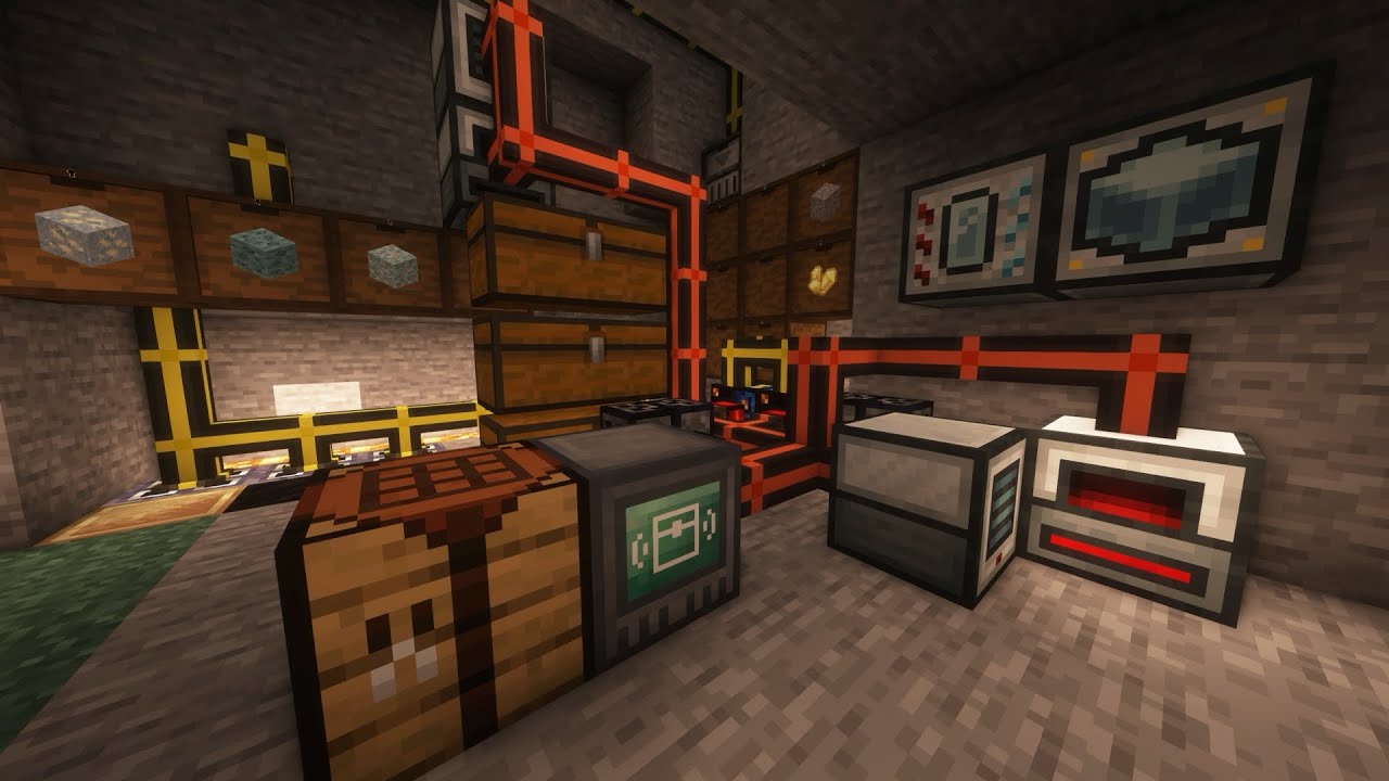 Minecraft Frozenopolis Ep3 "Almost fully auto Ore Processing!" - YouTube