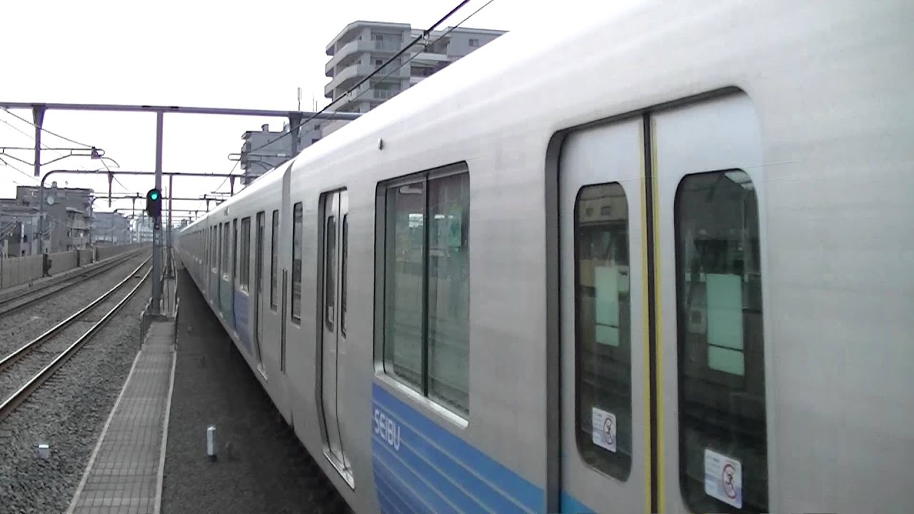 西武鉄道 38103F 各停保谷 中村橋 - YouTube