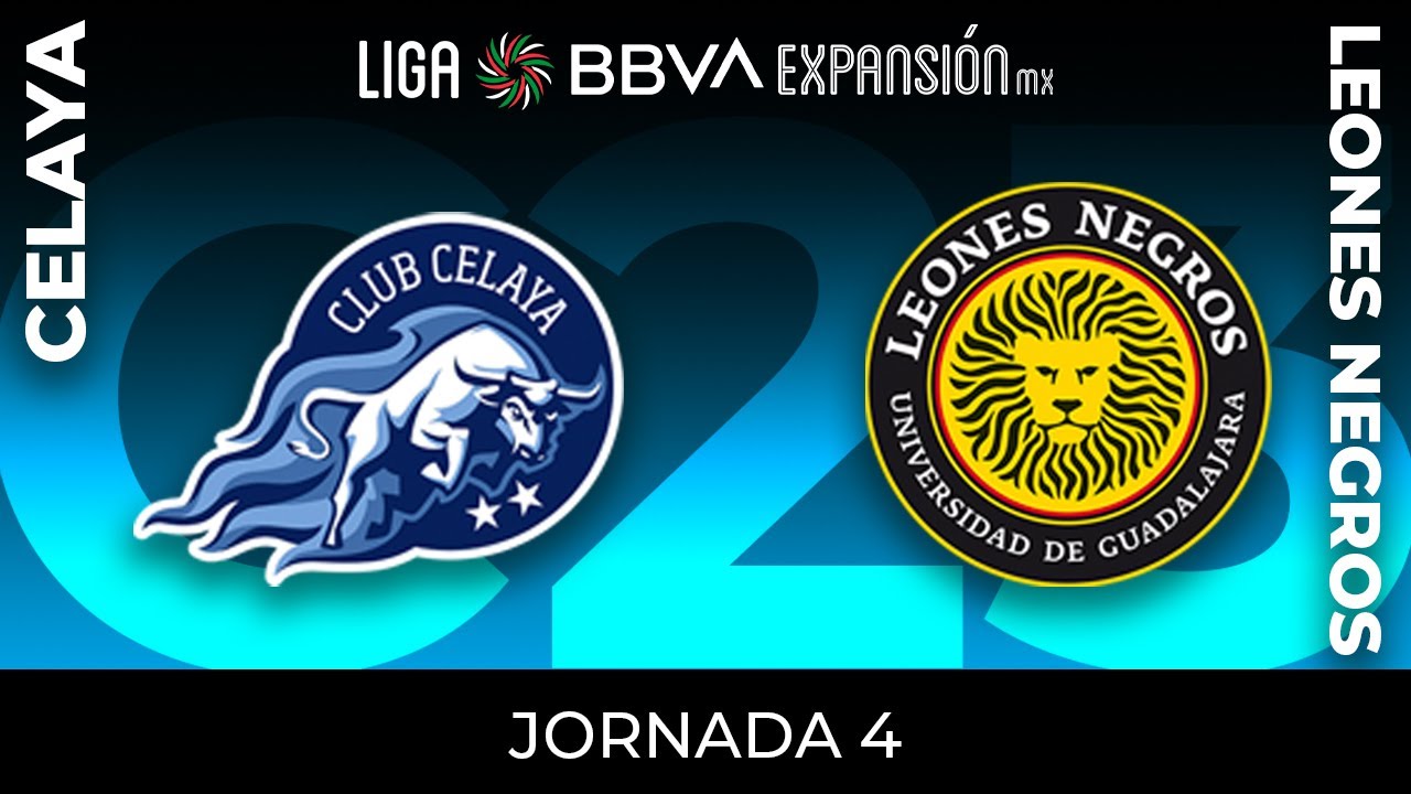 ¡Recuperan el Liderato! Resumen - Celaya vs Leones Negros | Jornada 4 ...