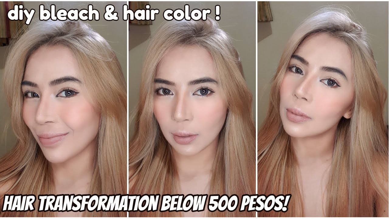 DIY BLEACH + ASH GRAY / VERY LIGHT ASH BLONDE! (HAIR GOALS!) - YouTube