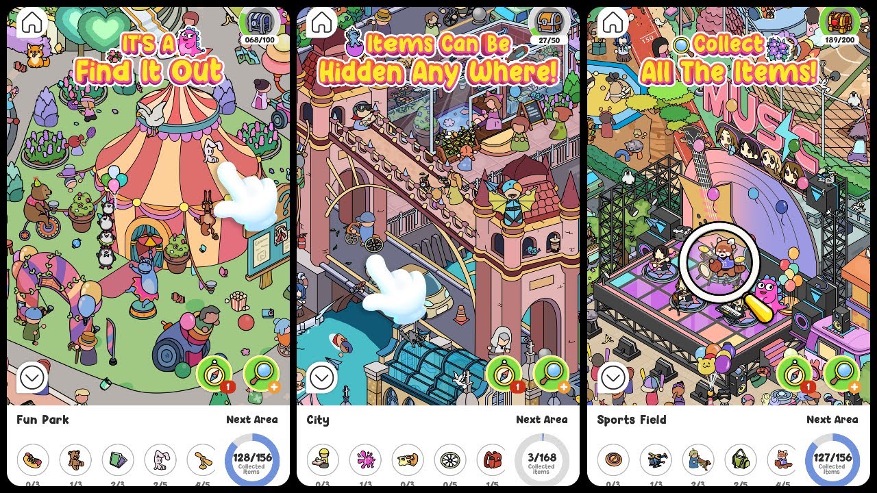 Find It Out:Find & Spot Them Game Android Gameplay - YouTube