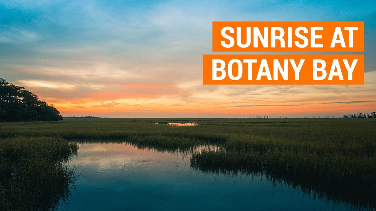 Exploring Botany Bay SC (Sunrise Photography) - YouTube
