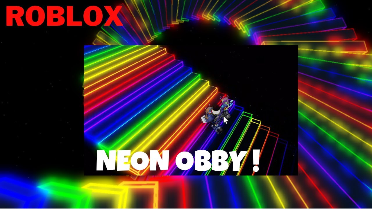 Roblox - Neon Obby ! - YouTube