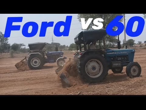 Ford 3600 vs farmtrac 60 performance test old versus new#ford #ford3600 #tractor #comparison#review 