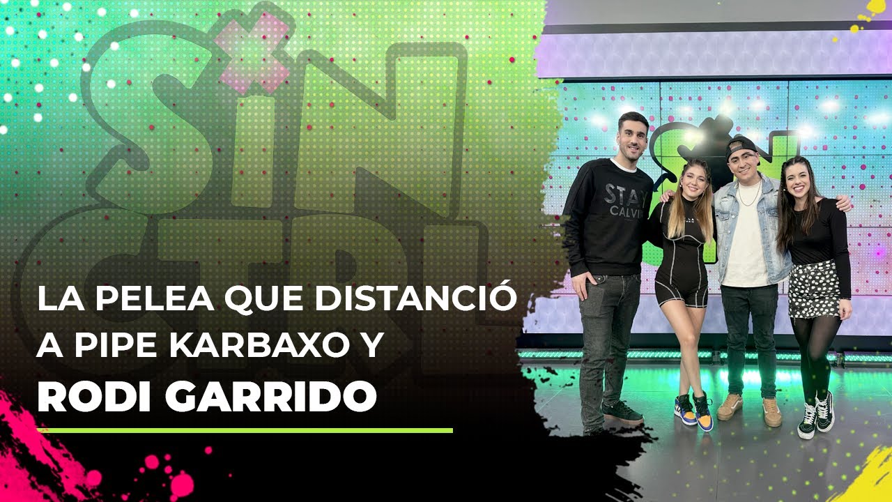"Estuvimos separados por una pelea estúpida", Pipe Karbaxo sobre Rodi ...