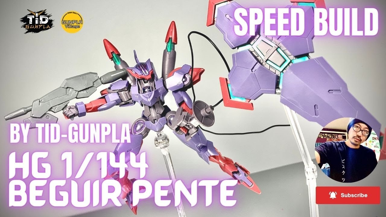 [SPEED BUILD] HG 1/144 BEGUIR PENTE By Tid-Gunpla - YouTube