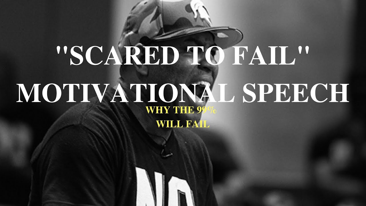 SCARED TO FAIL - Motivational Video - YouTube