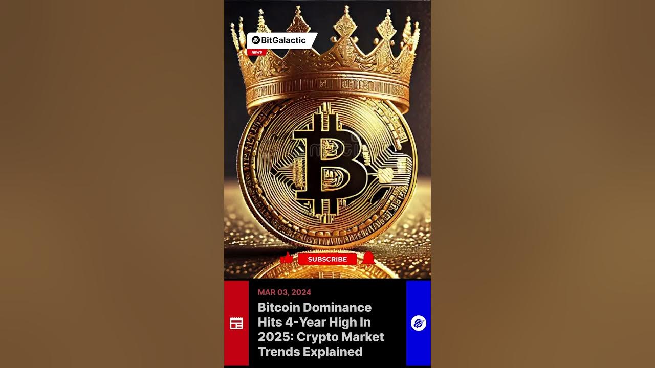 Bitcoin Dominance Hits 4-Year High in 2025: Crypto Market Trends Explained - BitGalactic News ...