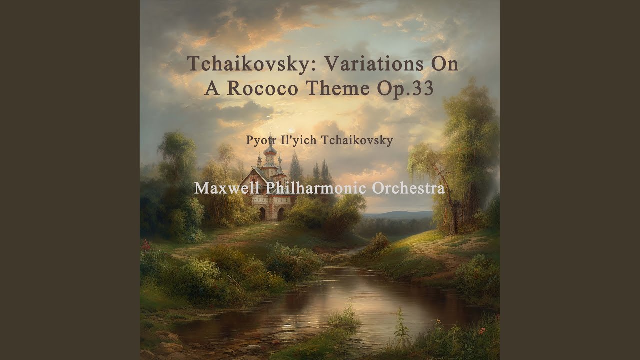 Variations On A Rococo Theme Op.33 - YouTube