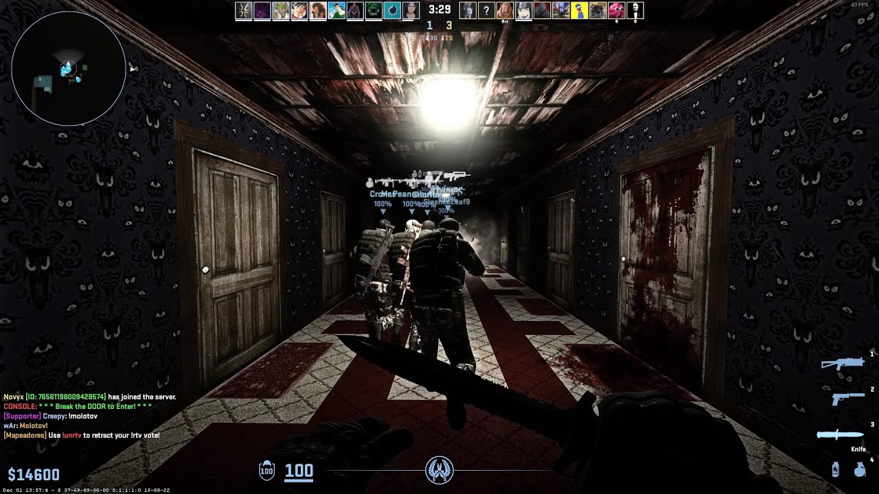 CS2 Zombie Escape: ze_haunted_lab_escape_p - YouTube