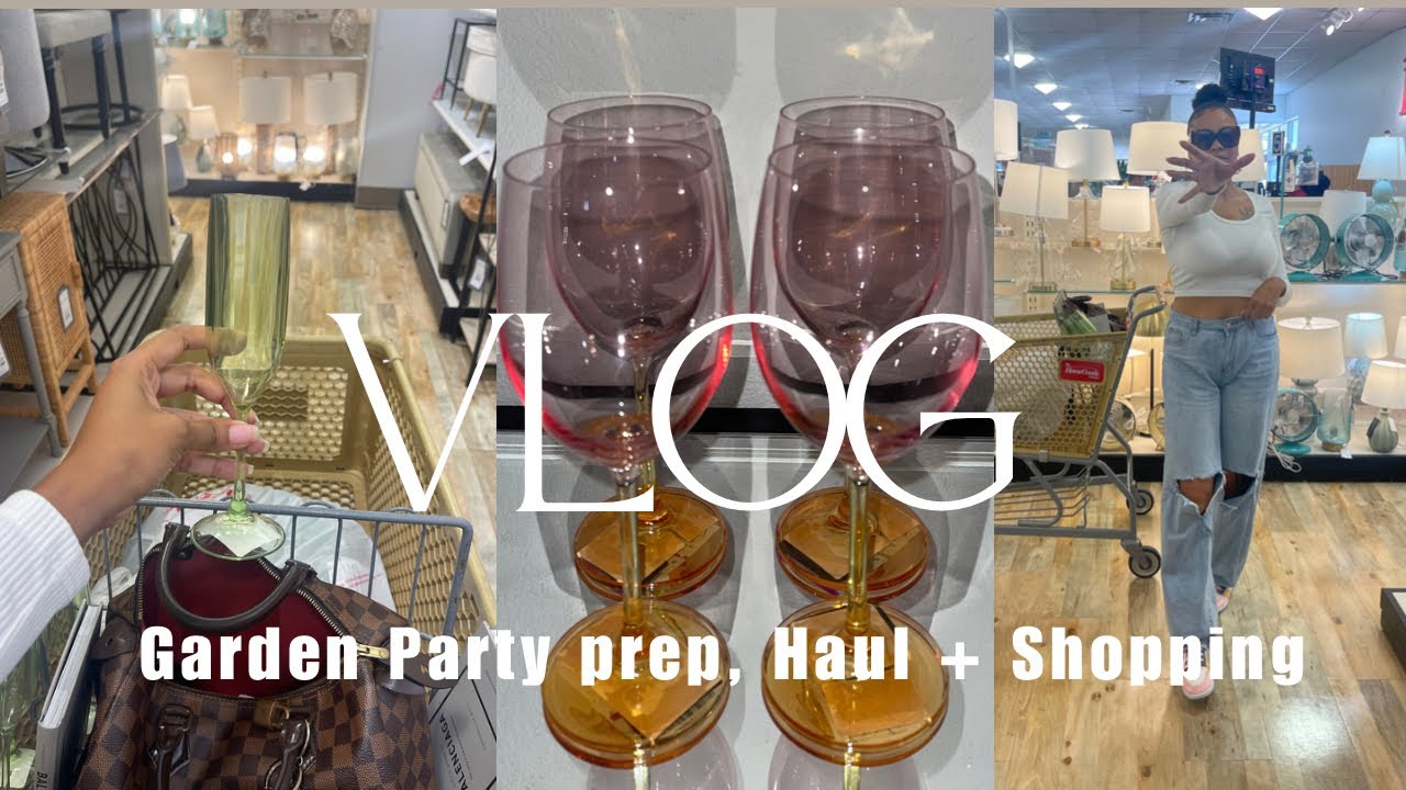 Day in my life Vlog | HomeGoods Shop with me | Birthday party Decor ...