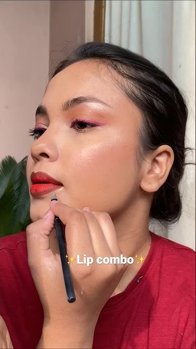 Bold Lip combo || Nashra your #ashortaday #makeup #lipcombo - YouTube
