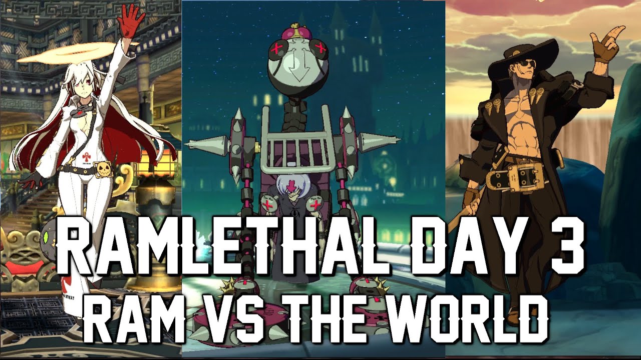 Ramlethal Day 3 - Playing Every Char in Guilty Gear Xrd Rev 2 for a ...